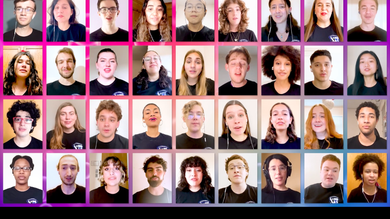 Glee Club Celebrates the Class of 2021 | Occidental College