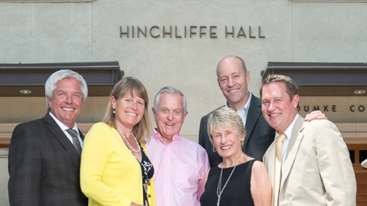 Hinchliffe Family Honored with Dedication of Hinchliffe Hall ...