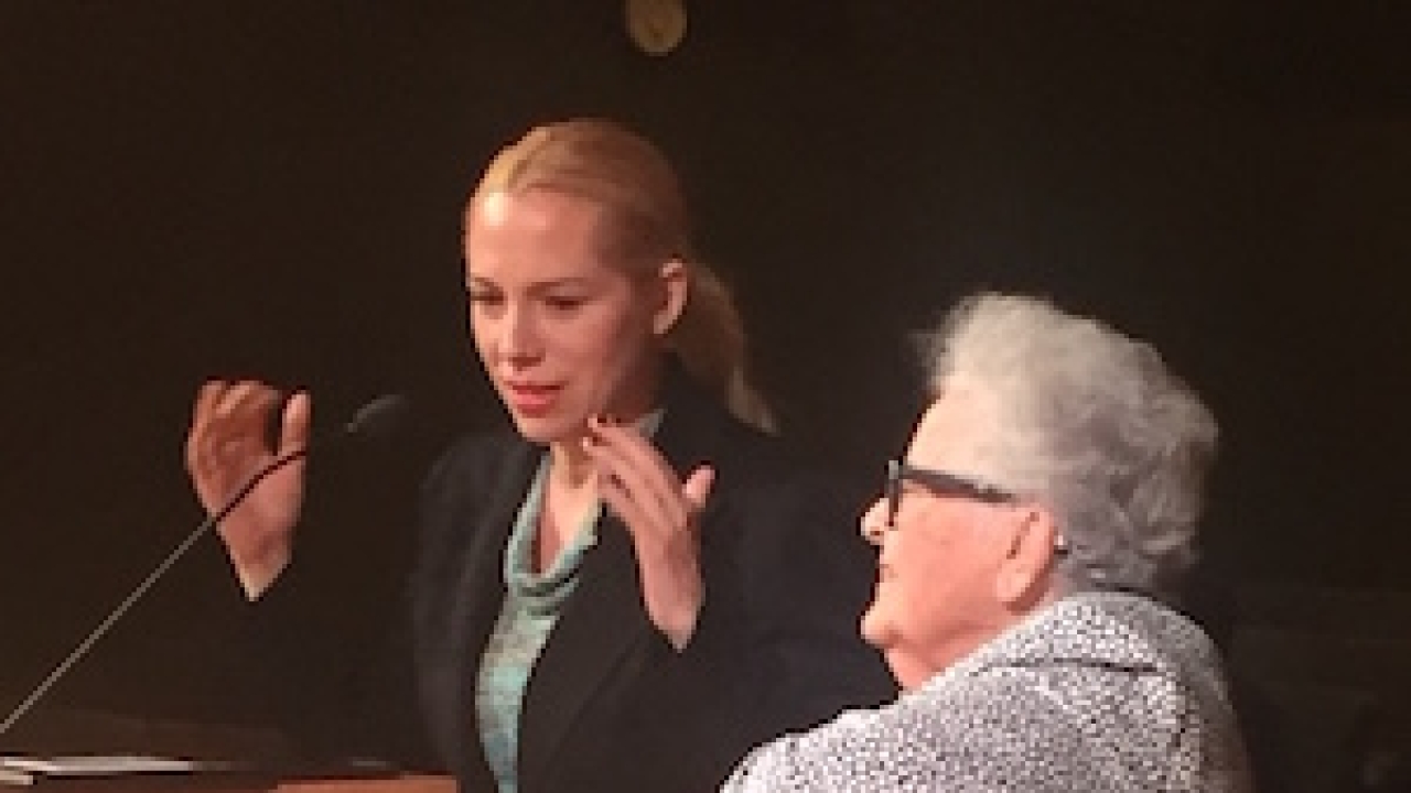 Heldman Honored as Survivor Advocate | Occidental College