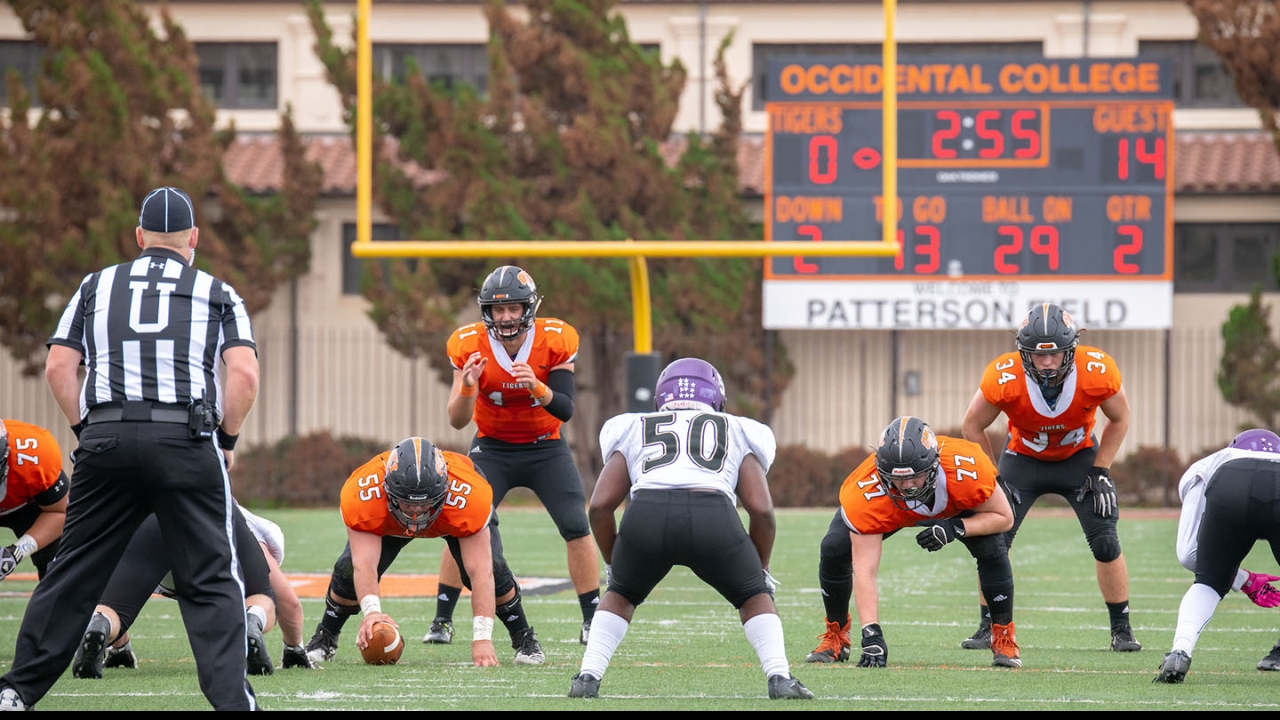 NCSA Ranks Oxy No. 5 Place for Football | Occidental College